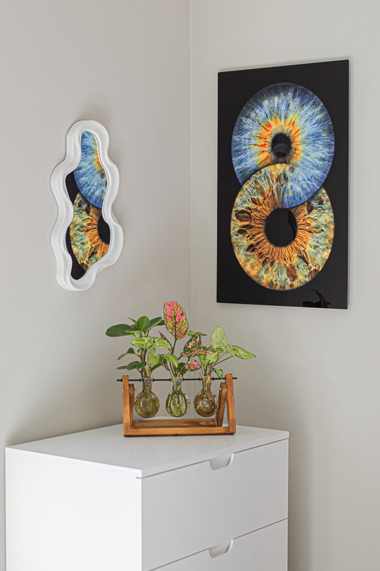 Eye Iris Metal Print – COSMIC EYE Iris Photo